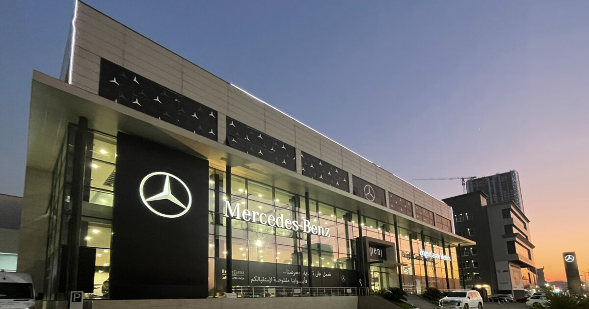 Mercedes Showroom, Arbil – IRQ - Mevan Company